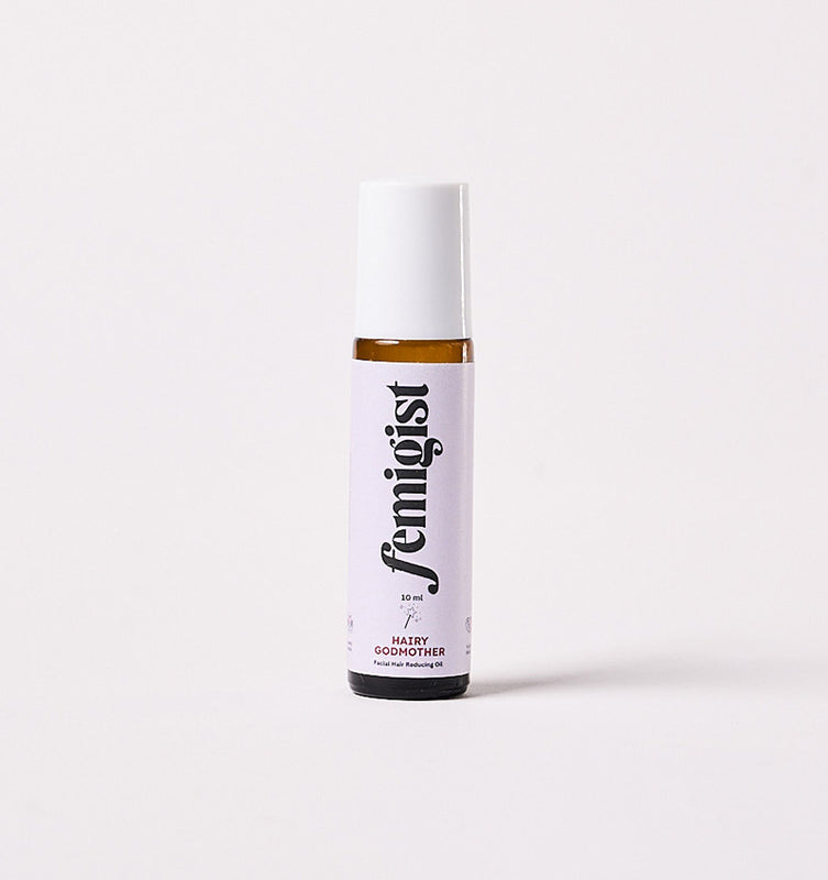 Hairy Godmother Facial Hair Roller – Natural Facial Hair Reduction ...