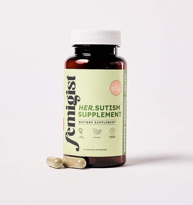 New Hersutism Women's Facial Hair Inhibitor Supplement – Femigist